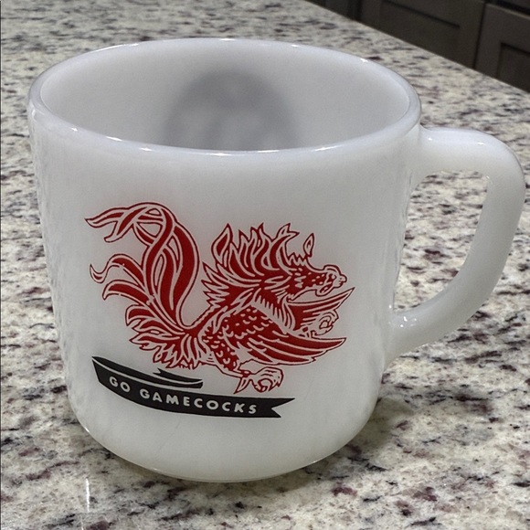Dining | Vintage South Carolina Usc Milk Glass Collectable Coffee Mug ...